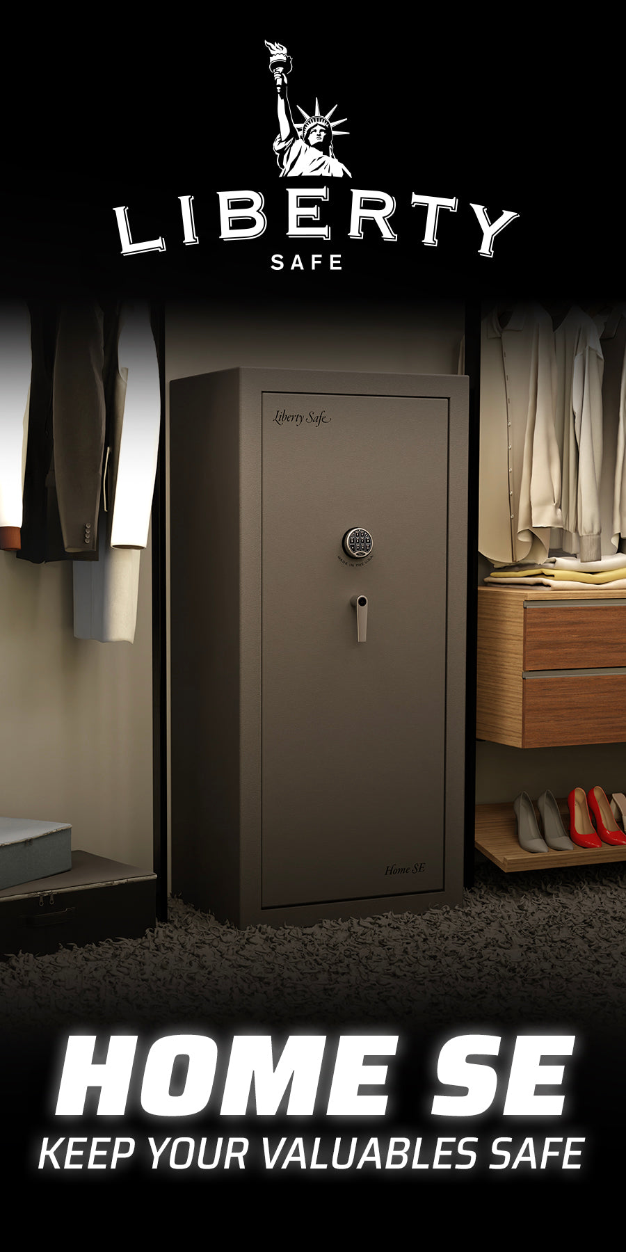 Liberty Safes in Houston | Visit our Gun Safe Showroom or Shop Online